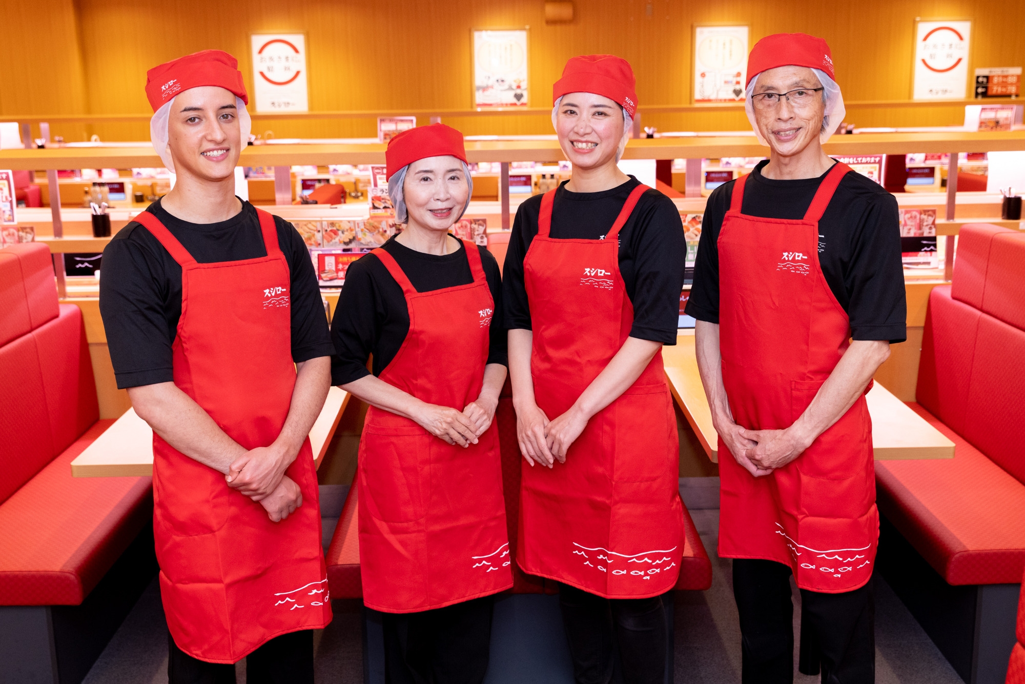 [Foreigners are active! [Active recruitment] Kaiten-sushi Kitchen Hall ...