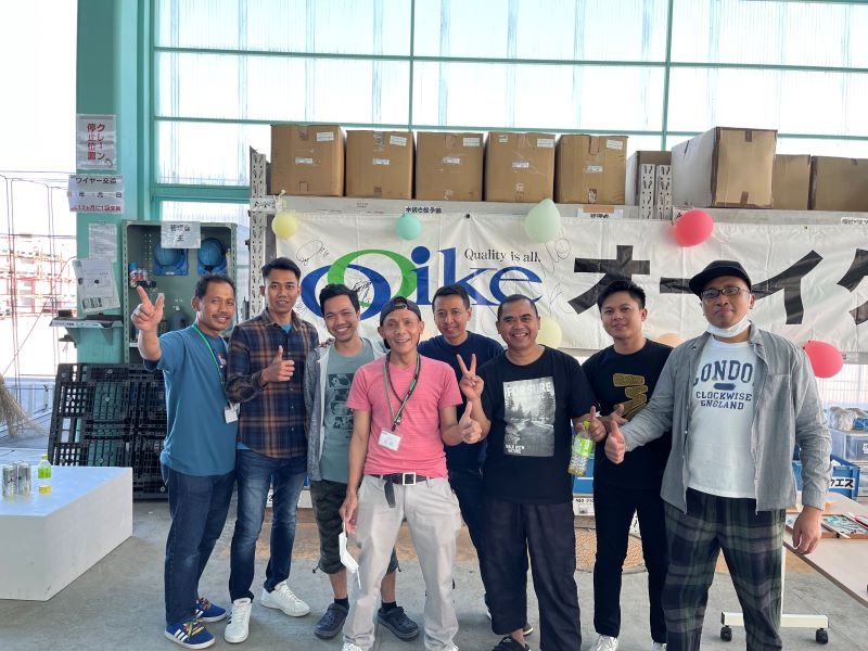 Active foreign human resources in Gunma/multinational [full-time employee] job making concrete ...